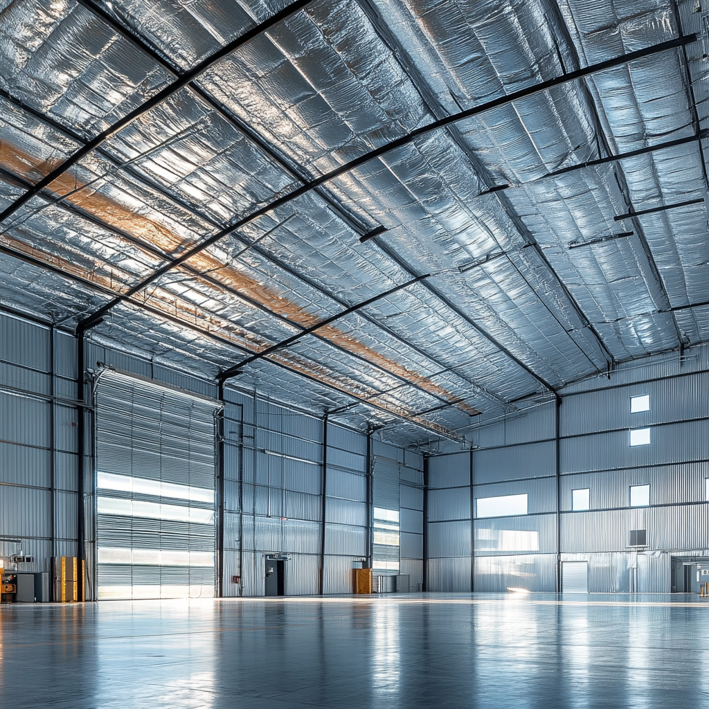Radiant Barrier for Metal Buildings | Innovative Insulations